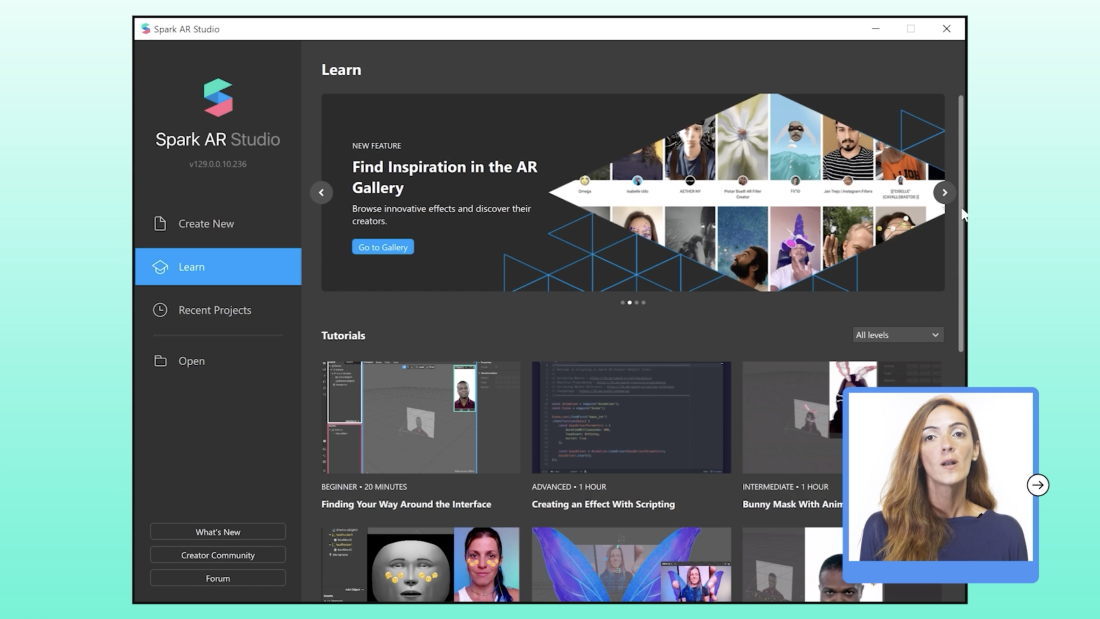 Parte 2: Nociones Básicas de Creación de Efectos con Spark AR : Learn ...